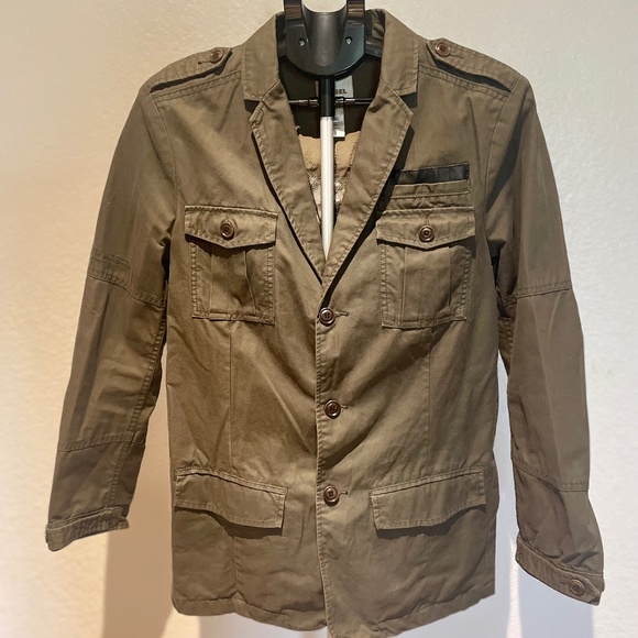 Diesel | Jackets & Coats | Diesel Military Jacket | Poshmark